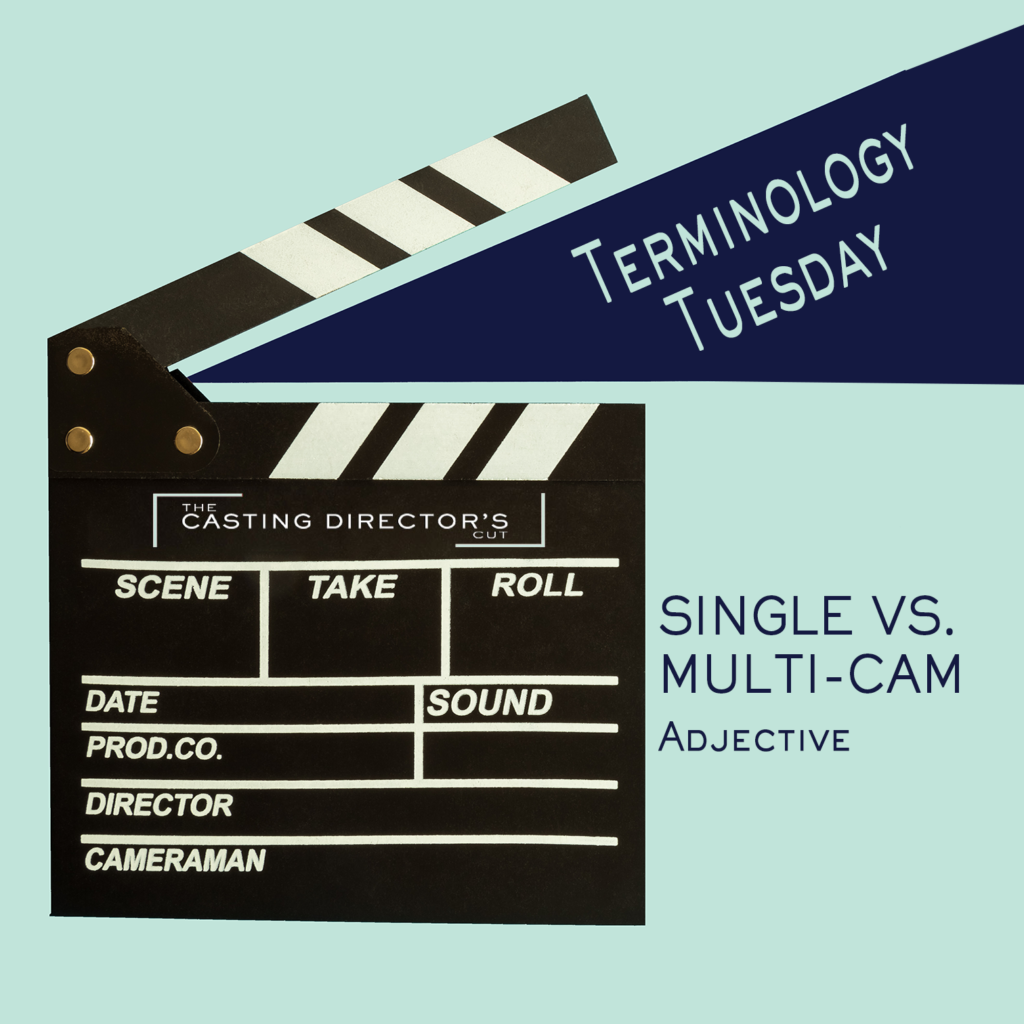 Terminology Tuesday - Single Vs. Multi-Cam - The Casting Director's Cut